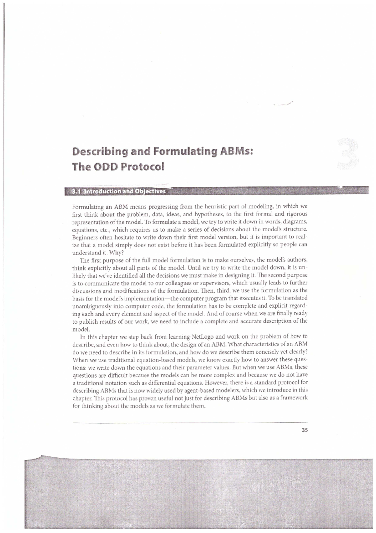 Protocollo ODD Netlogo - Describing and Formulating ABMs: The ODD Protocol 3 - Studocu