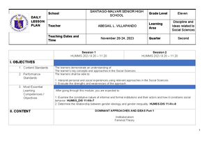 DISS Module Q1 WEEK 5 - PPT - The Dominant Approaches and Ideas in ...