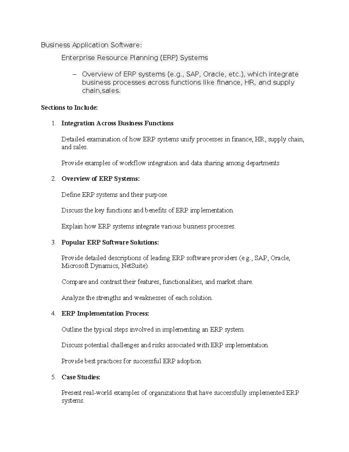 Business Application Software - Business Application Software ...