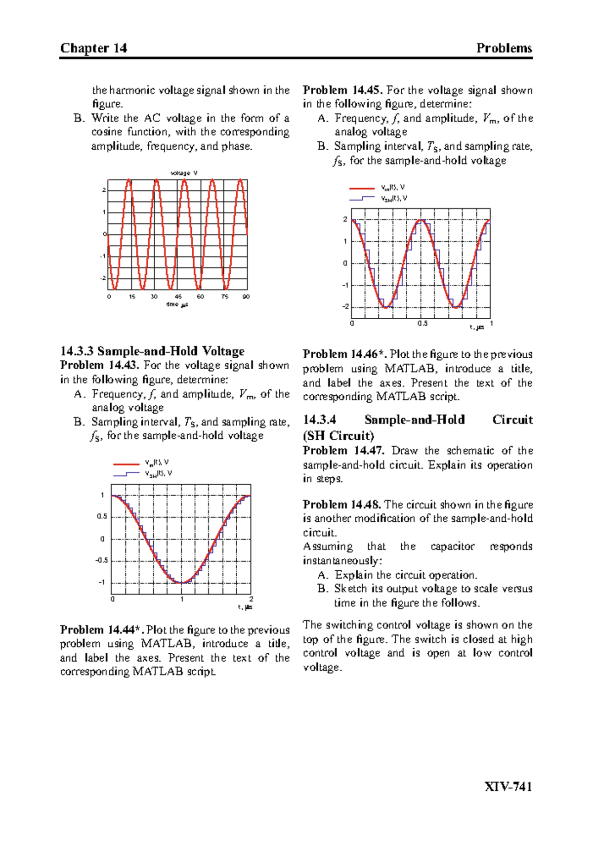 Practical Electrical Engineering-252 - the harmonic voltage signal ...