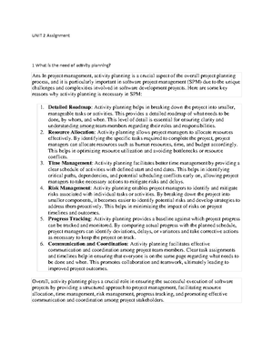 Software Project Management Notes 240416 195403 (1) - Software Project ...