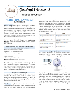 1ST TERM - General Physics 1 - PHYSICS: COURSE MATERIAL 1 MEASURING ...