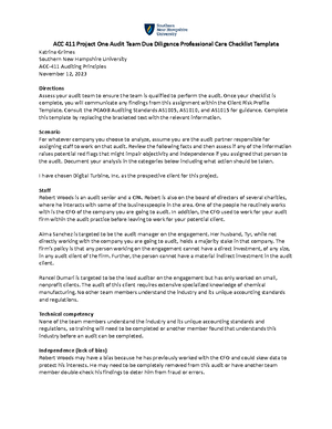 ACC 411 Project One Client Risk Profile Template - ACC 411 Project One ...