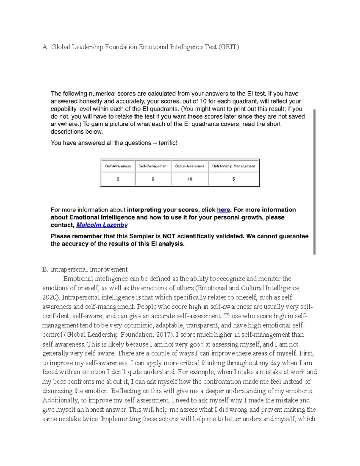 D082 - Task 1 - No revision needed - A. Global Leadership Foundation ...