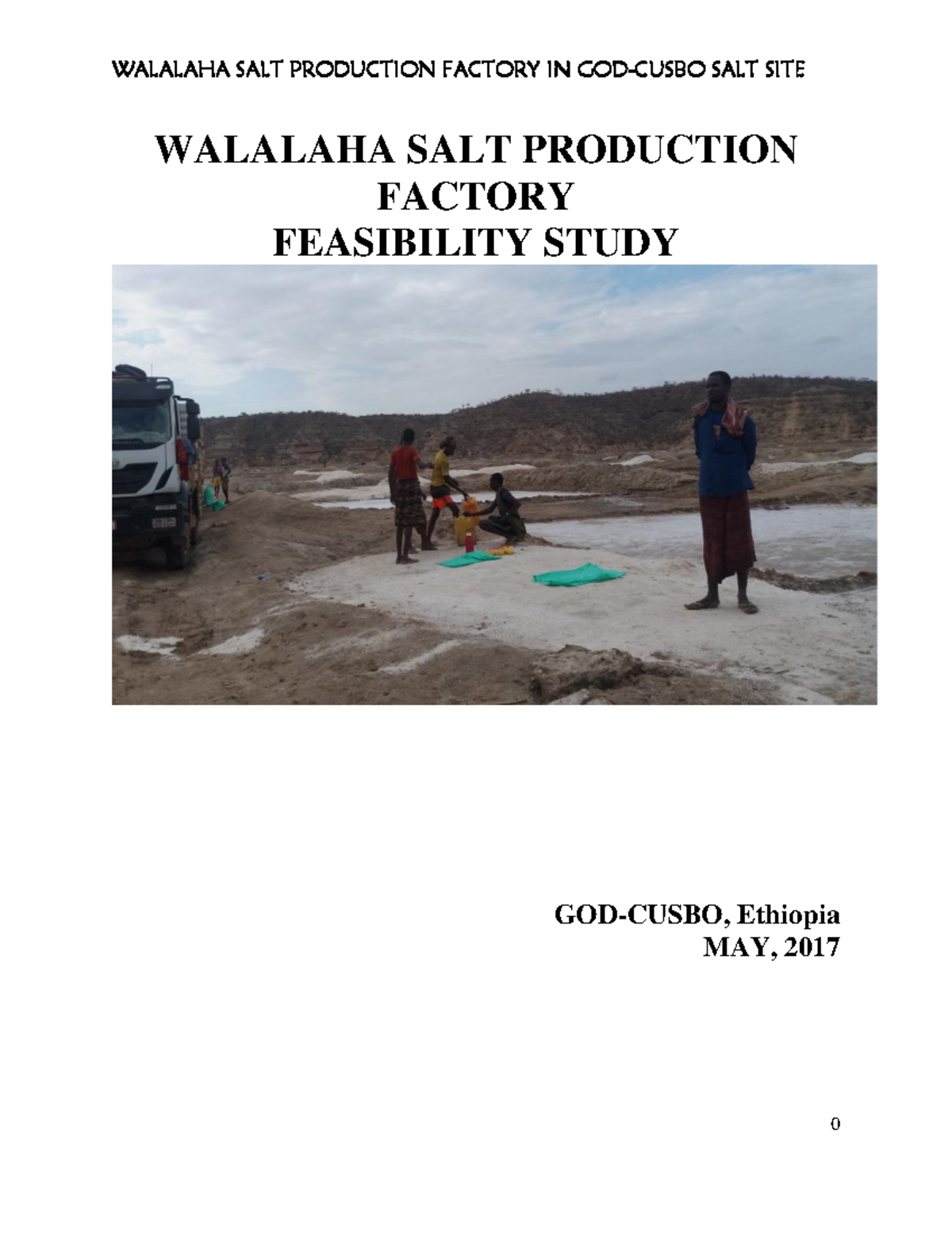 Final salt production feasibility study - WALALAHA SALT PRODUCTION ...