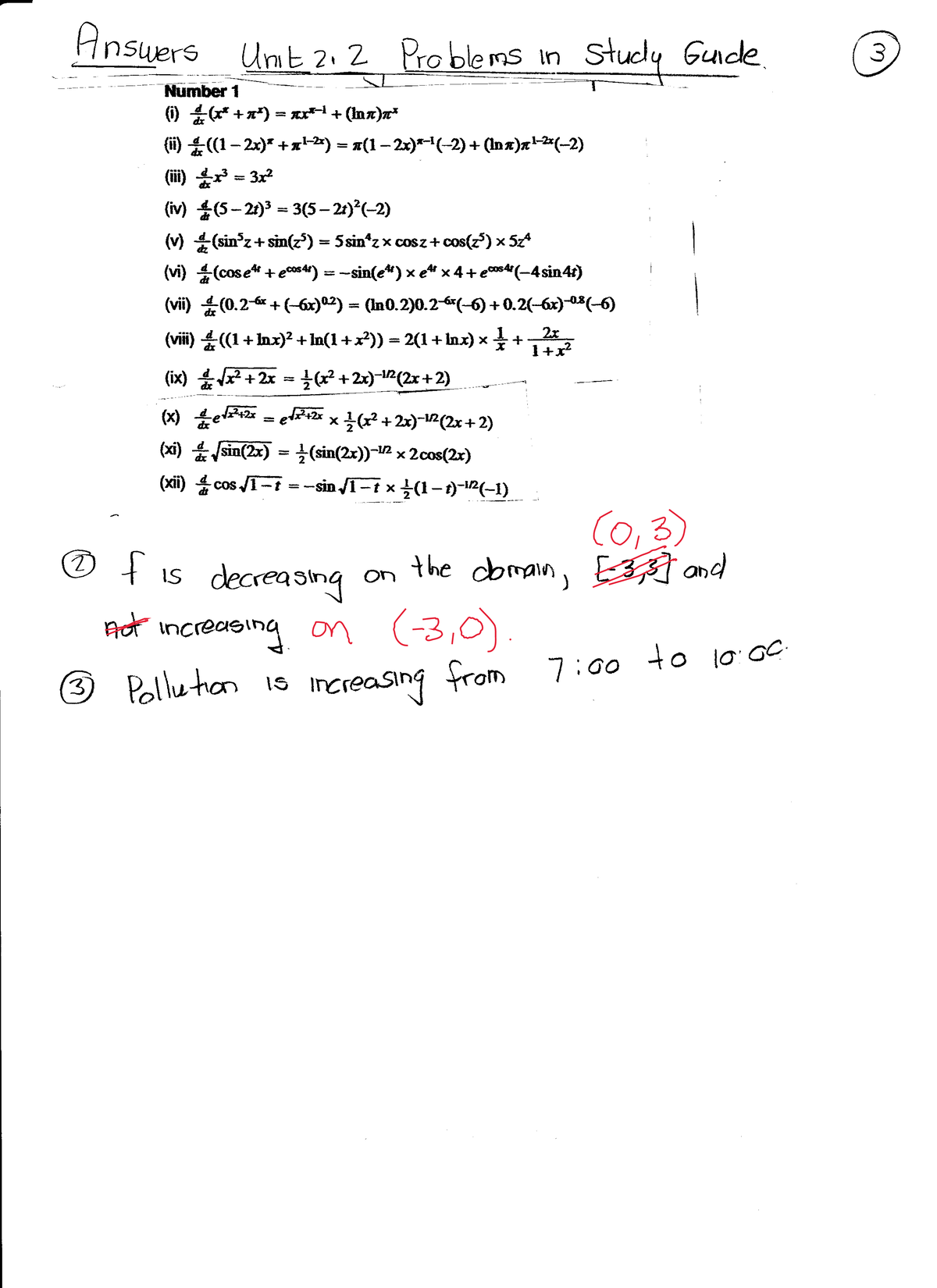Unit2.2 Annoted Slides - WTW 134 - Answers Unit 2 Problems in Study ...