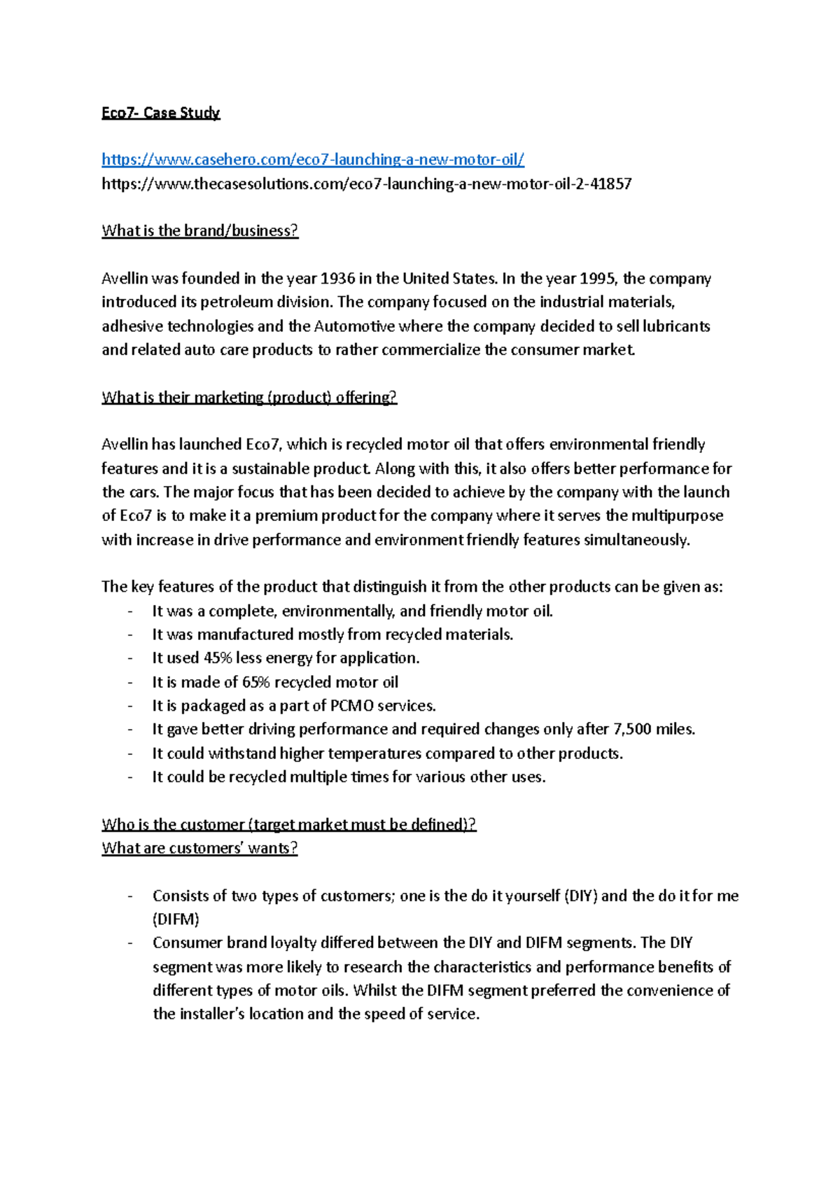 Eco7- Case Study - Eco7Eco7Eco7 - Eco7- Case Study casehero/eco7 ...