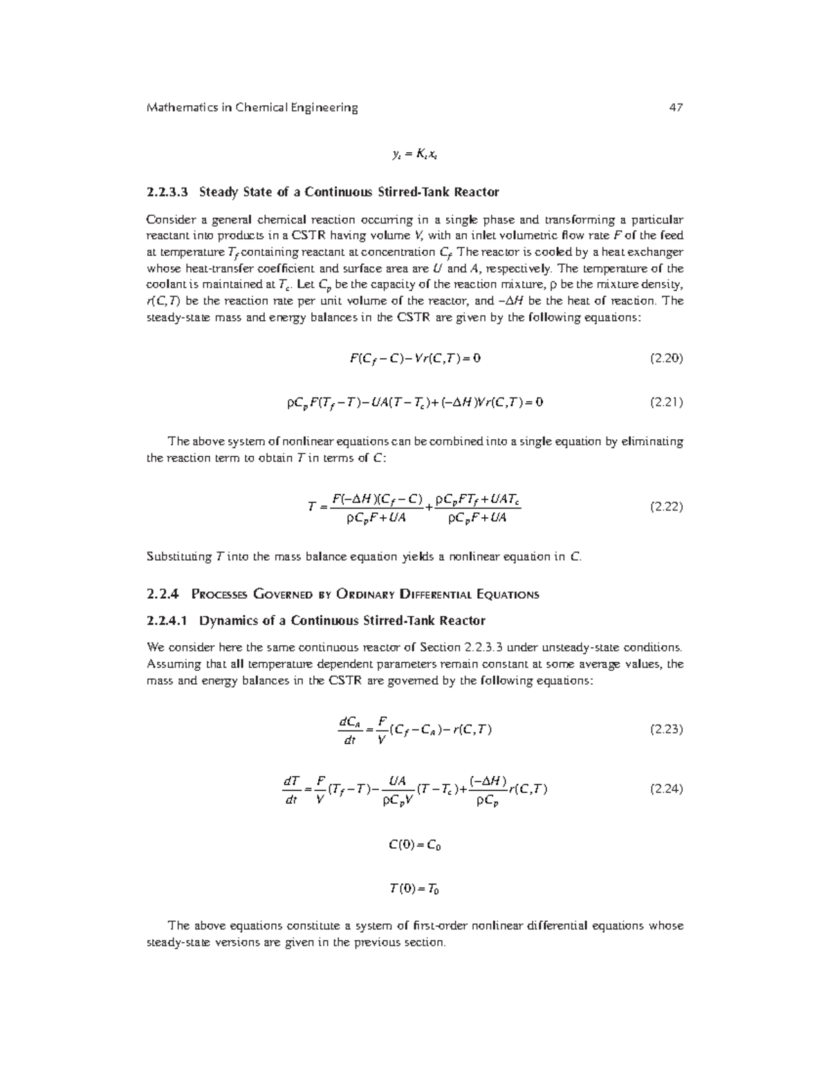 0064-0066 - Albright's Chemical Engineering - Mathematics in Chemical ...