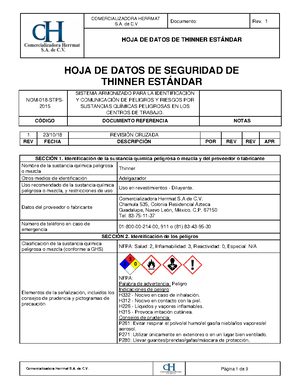 Ficha de seguridad ACPM - ACEM COMBUSTIBLE Y MEZCLAS HASTA EL 10% ...