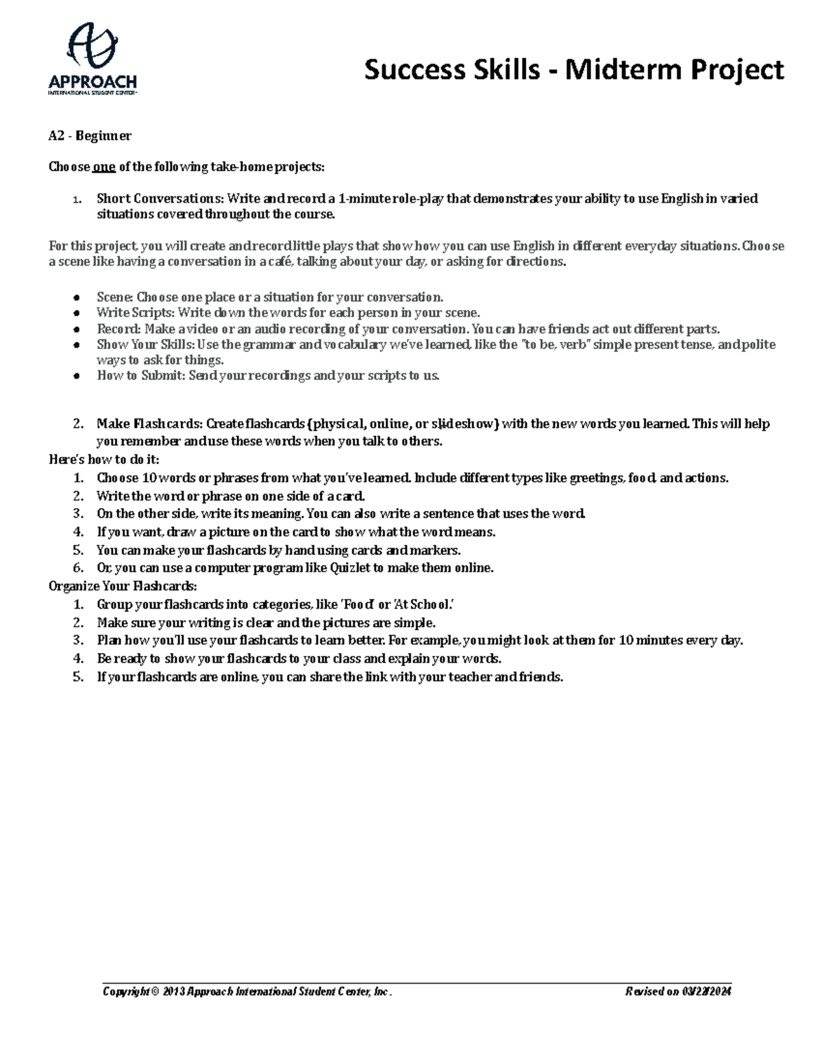 A2 - Success Skills (1) 2 - Success Skills - Midterm Project A2 ...