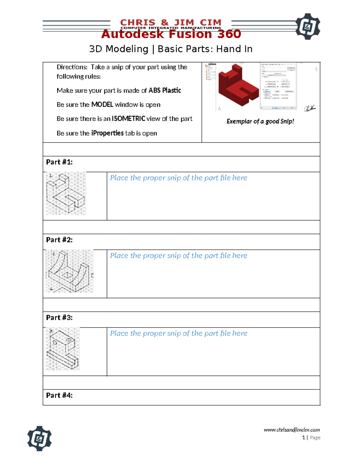 Basic-Modeling-Hand-In Fusion 360 - Autodesk Fusion 360 3D Modeling ...