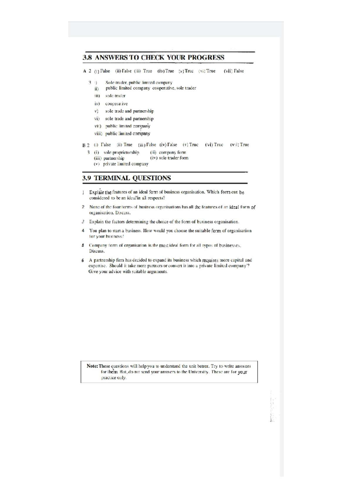 Basic concepts of business organisation unit 4 - B Com Accounting and ...