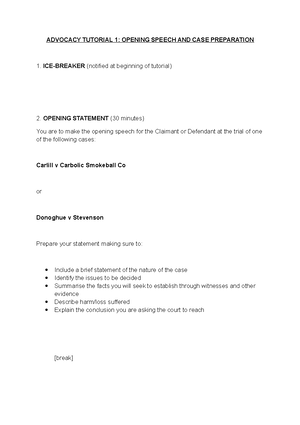 DRS- Example of Closing Speech - Example of closing speech: CLOSING ...