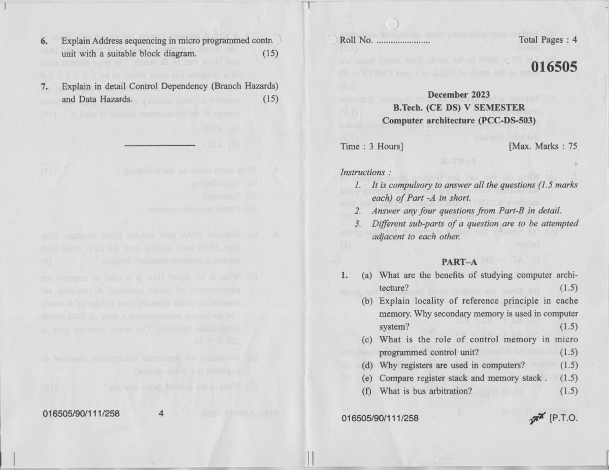 B.tech CE29 - Btech Computer Science - Studocu