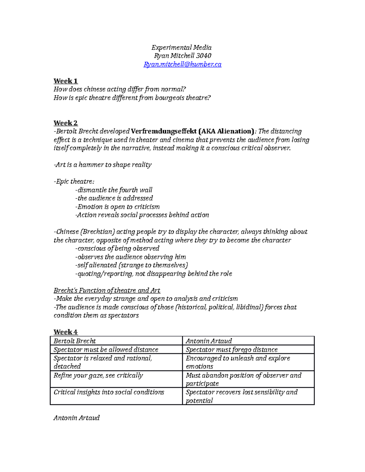 Experimental Media Exam Review - Experimental Media Ryan Mitchell 3040 ...