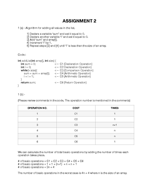CS 611 Hw2 - aadada - CS 611 Theory of Computation Assignment # Answer the following: a. Prove ...