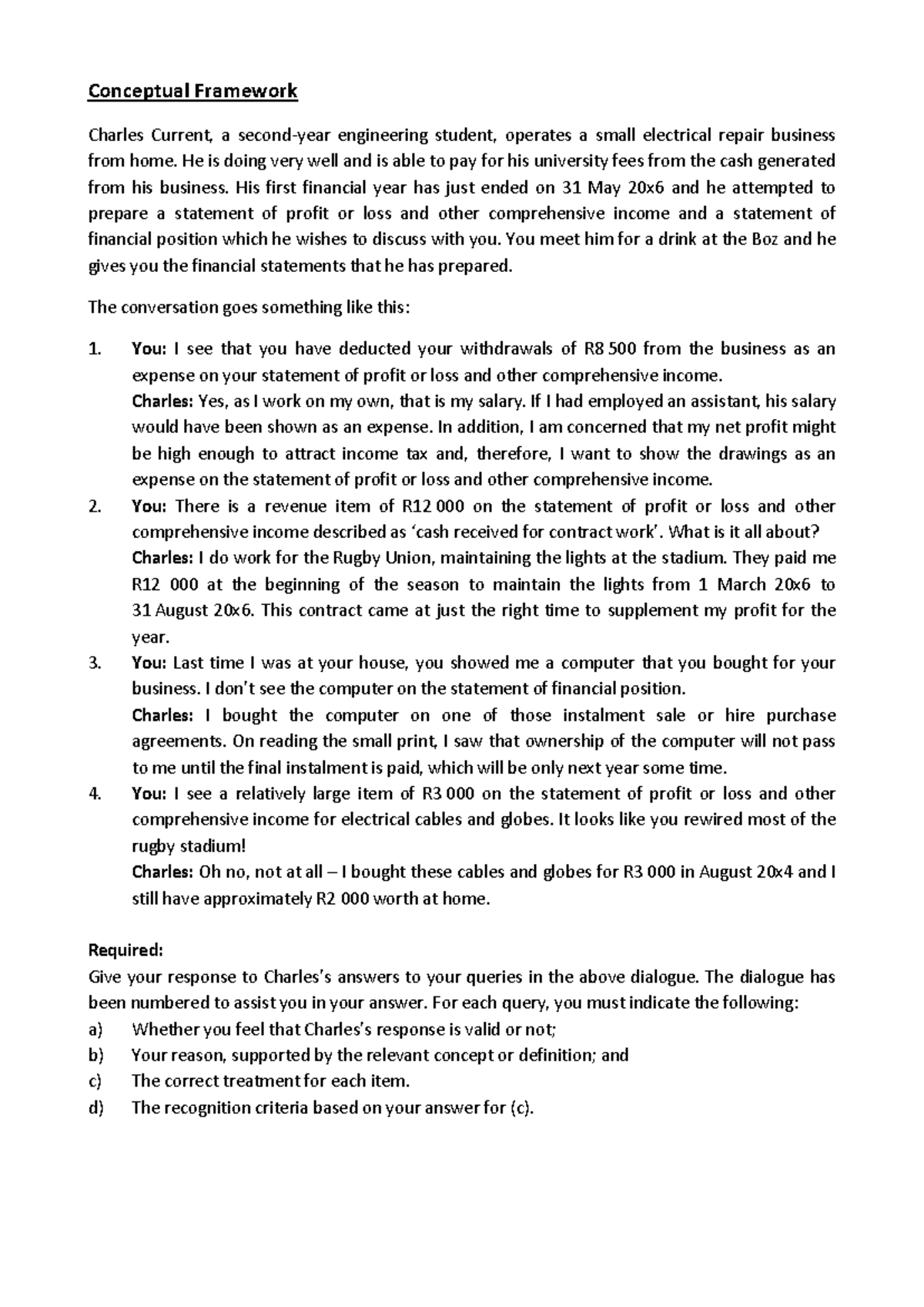 Class+Example Charles - Conceptual Framework Charles Current, a second ...