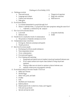 Chapter 3 The Servsafe Handler - Chapter 3: The Servsafe Handler A ...