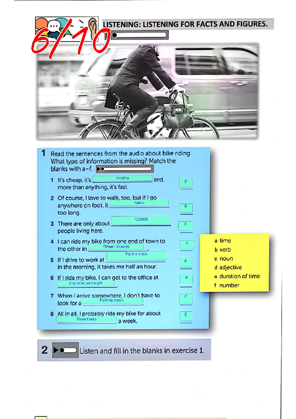 Activity 1 listening - Actividad en clases - Ingles IV - Studocu