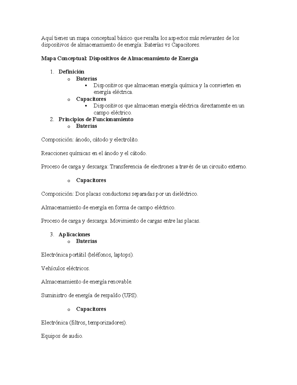 Colaborativo fisica 2 - Aquí tienes un mapa conceptual básico que ...