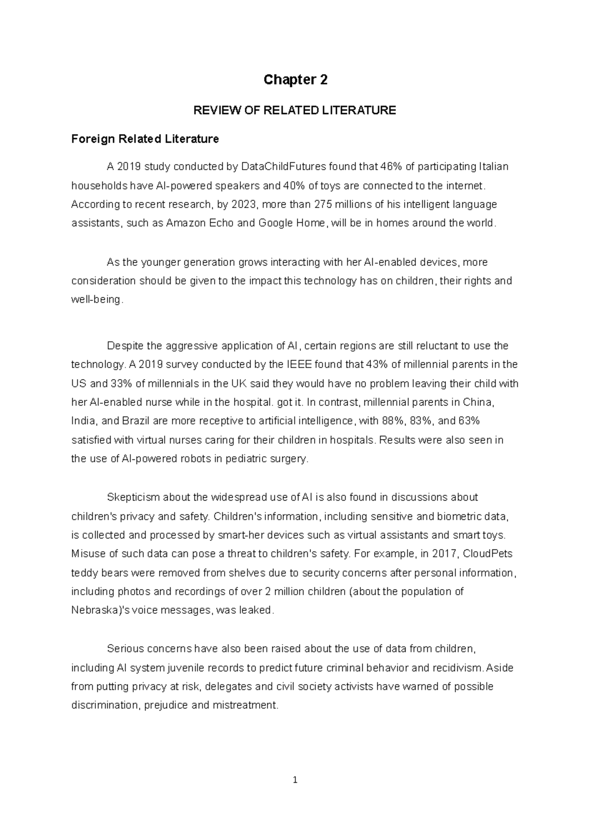 Practical Research-1 chapter 2 - Chapter 2 REVIEW OF RELATED LITERATURE ...