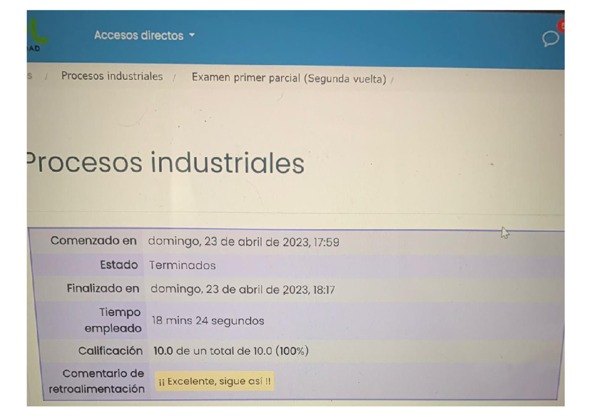 Procesos Industriales - Studocu