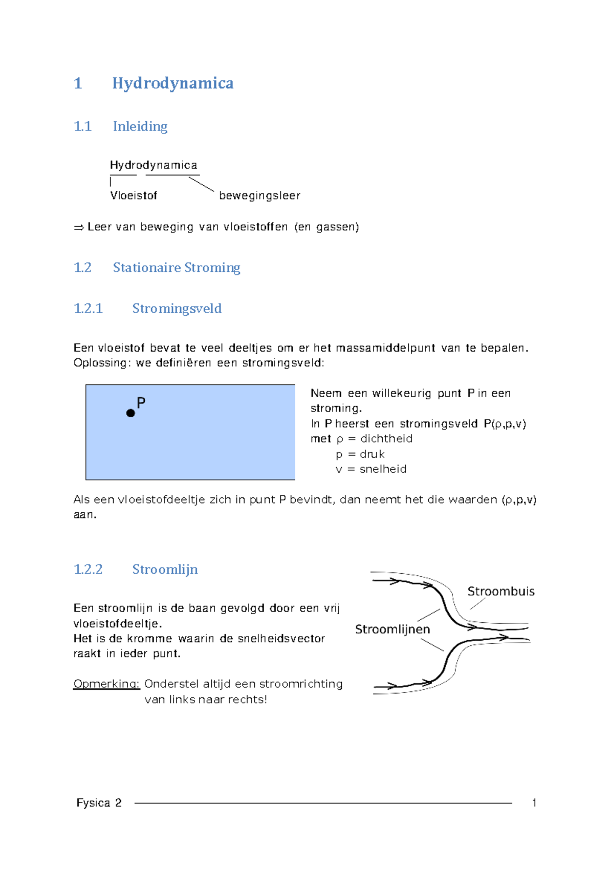 Hoofdstuk-1-hydrodynamica - ####### 1 Hydrodynamica 1 Inleiding ...
