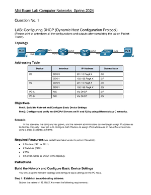 Computer Networking Notes - Computer Networks - Studocu