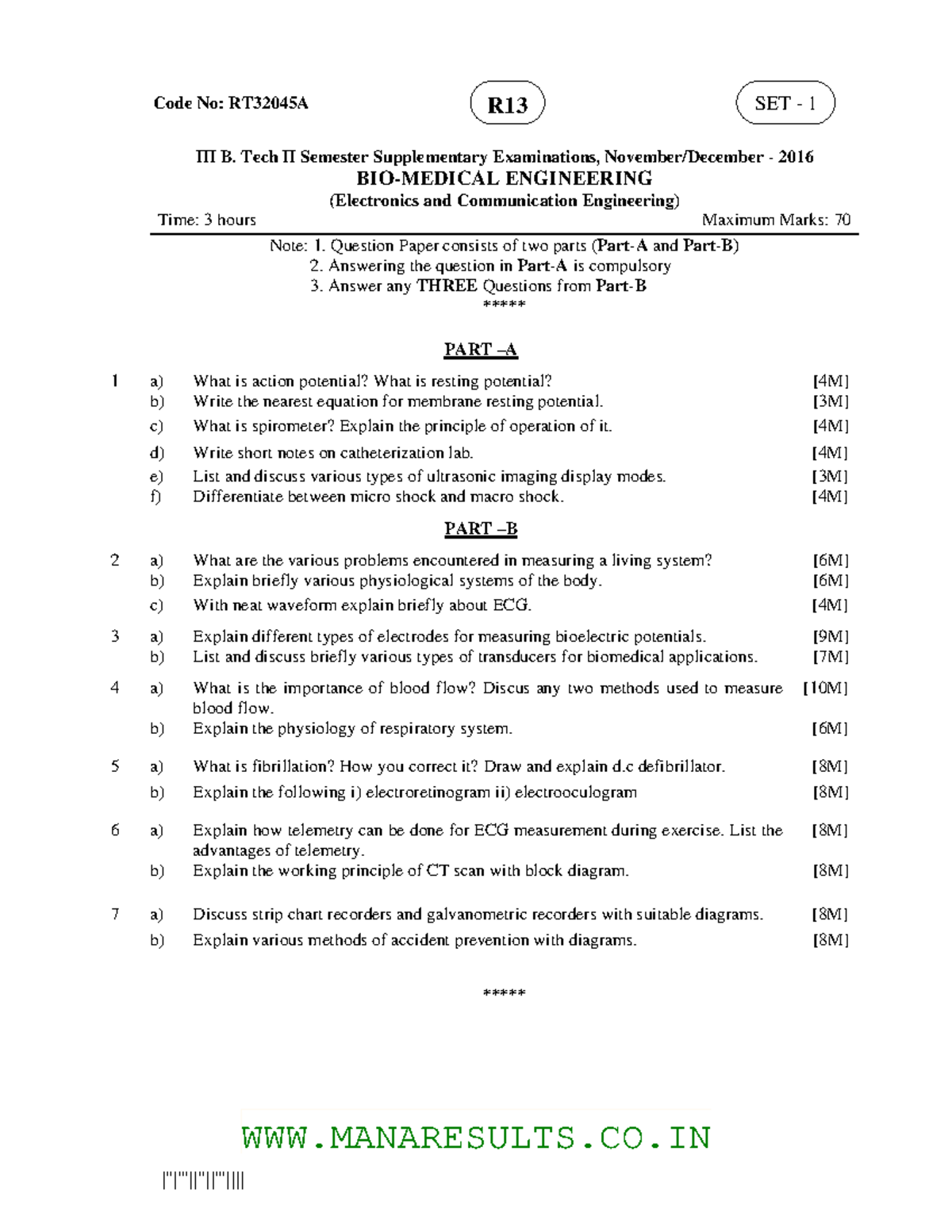 RT32045 A112016 - Hhh - |''|'''||''||'''|||| III B. Tech II Semester ...