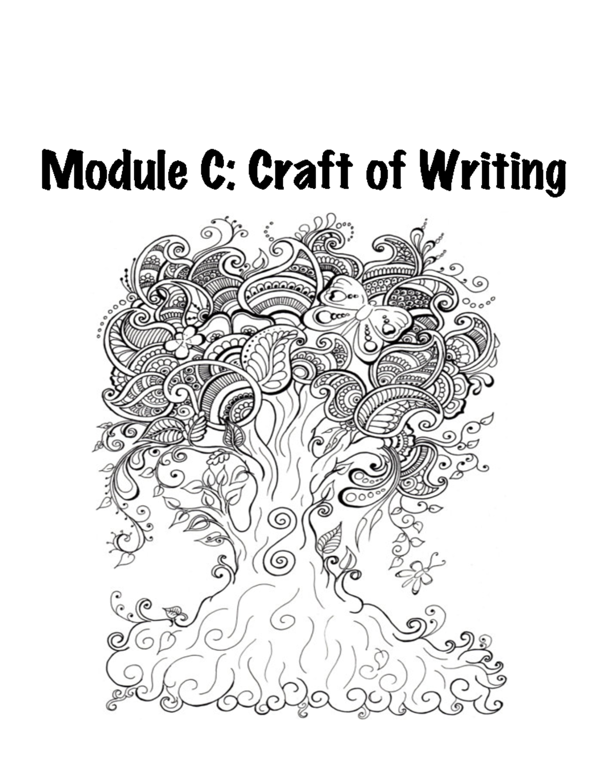 12EA1 Module C Booklet - Rhetorical Questions, Figurative language, low ...