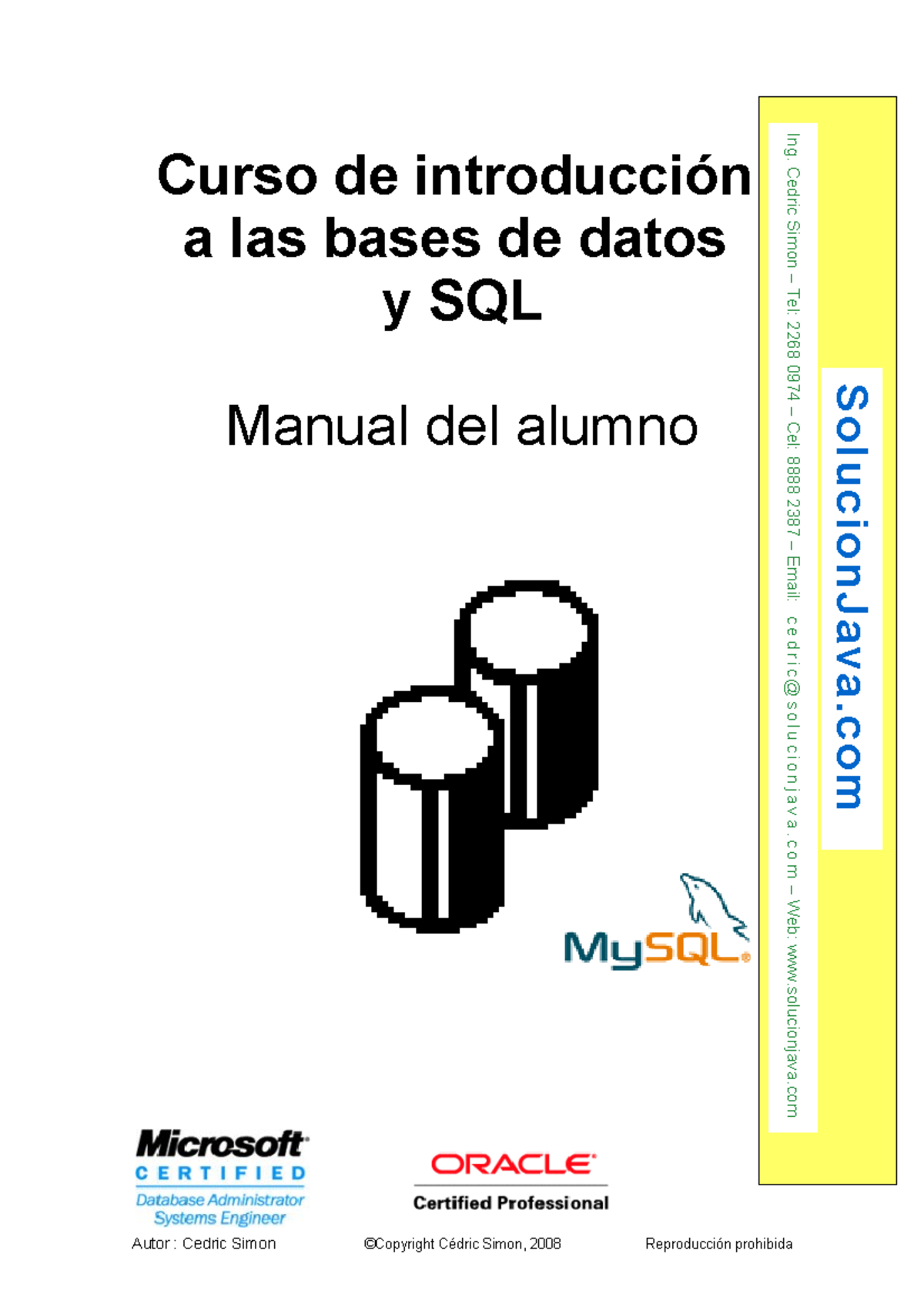 Curso SQL - un buen tutorial - Curso de introducción a las bases de ...