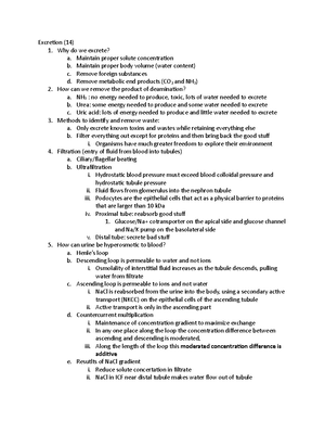 Comparative Physiology Final Review - Humans are animals a. What is ...