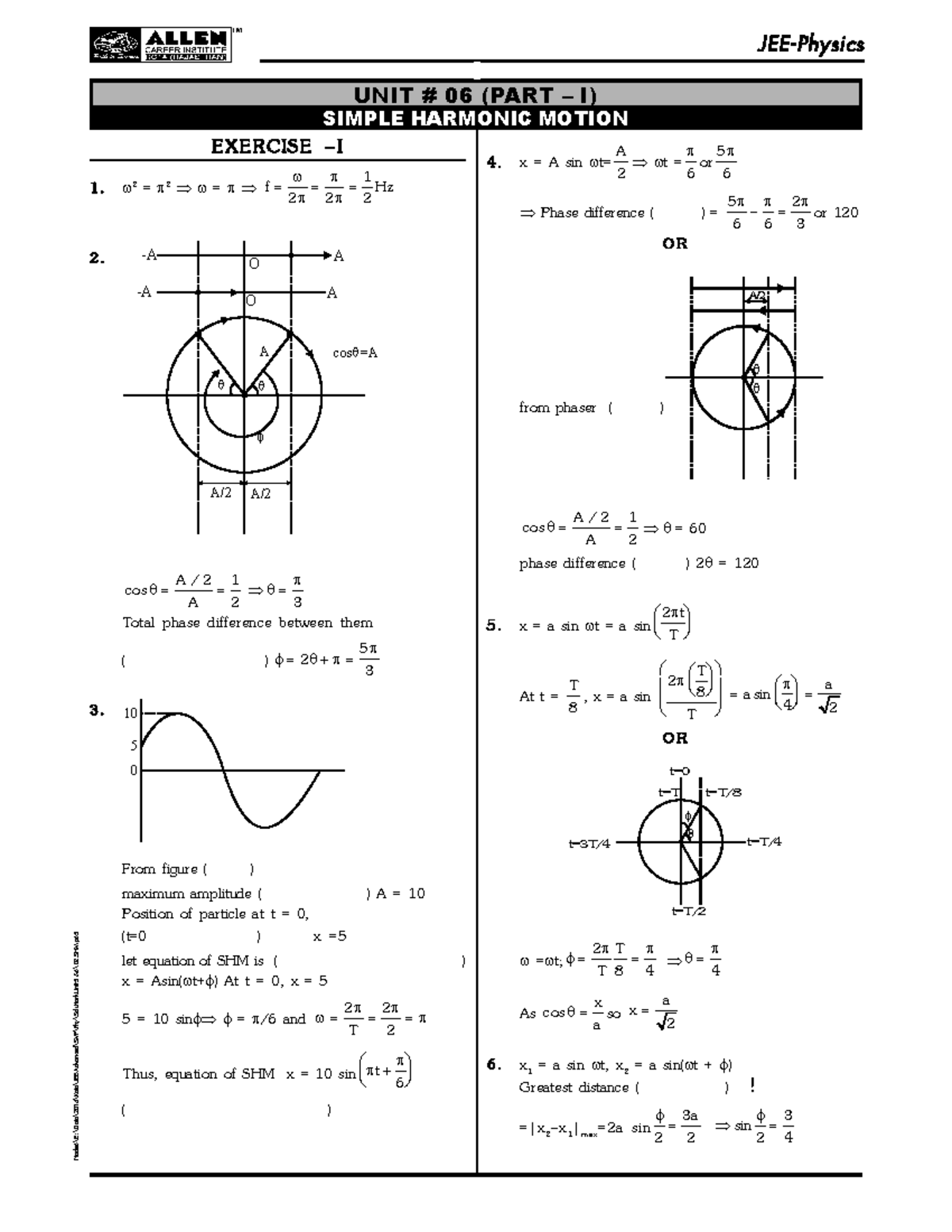 02-shm - Node6\E : \Data\2014\Kota\JEE-Advanced\SMP\Phy\Solution\Unit 5 ...