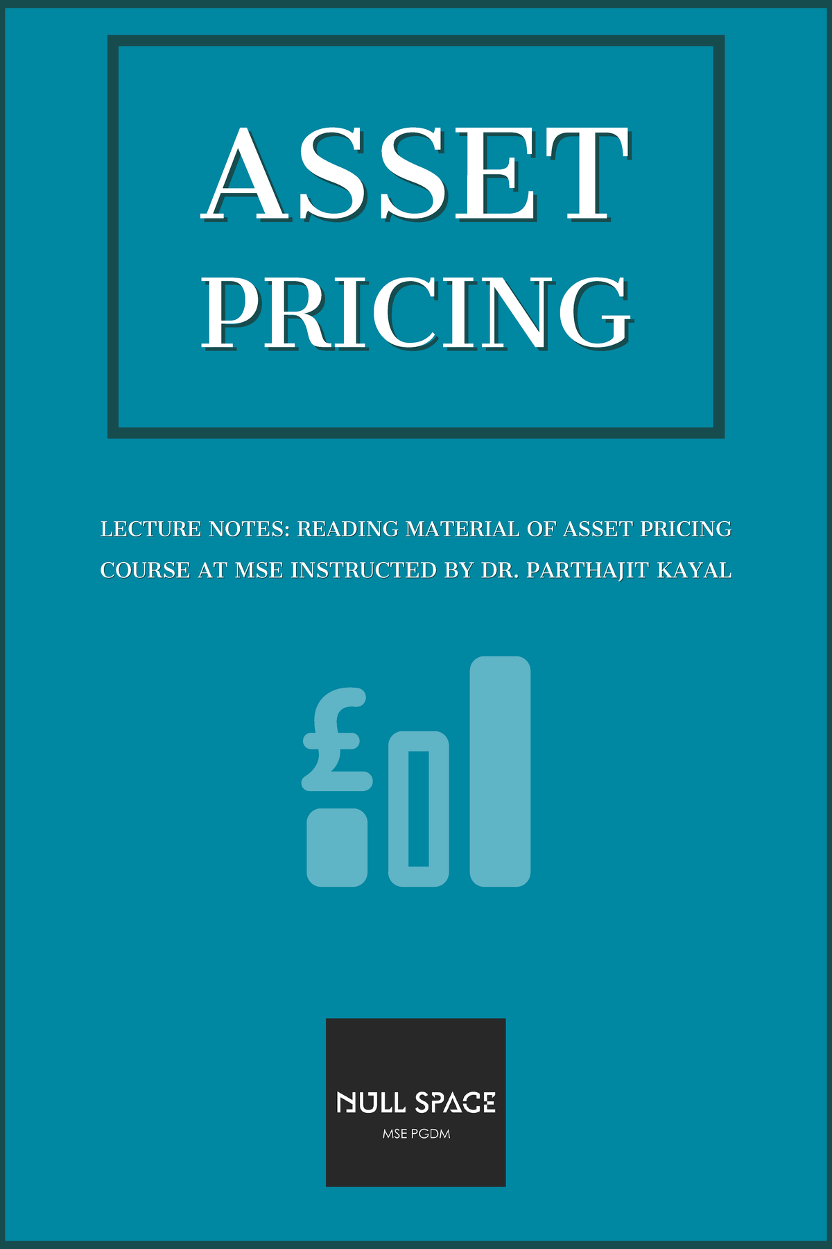 Asset Pricing book 1 - JNJMN - PRICING ASSET ASSET PRICING COURSE AT ...