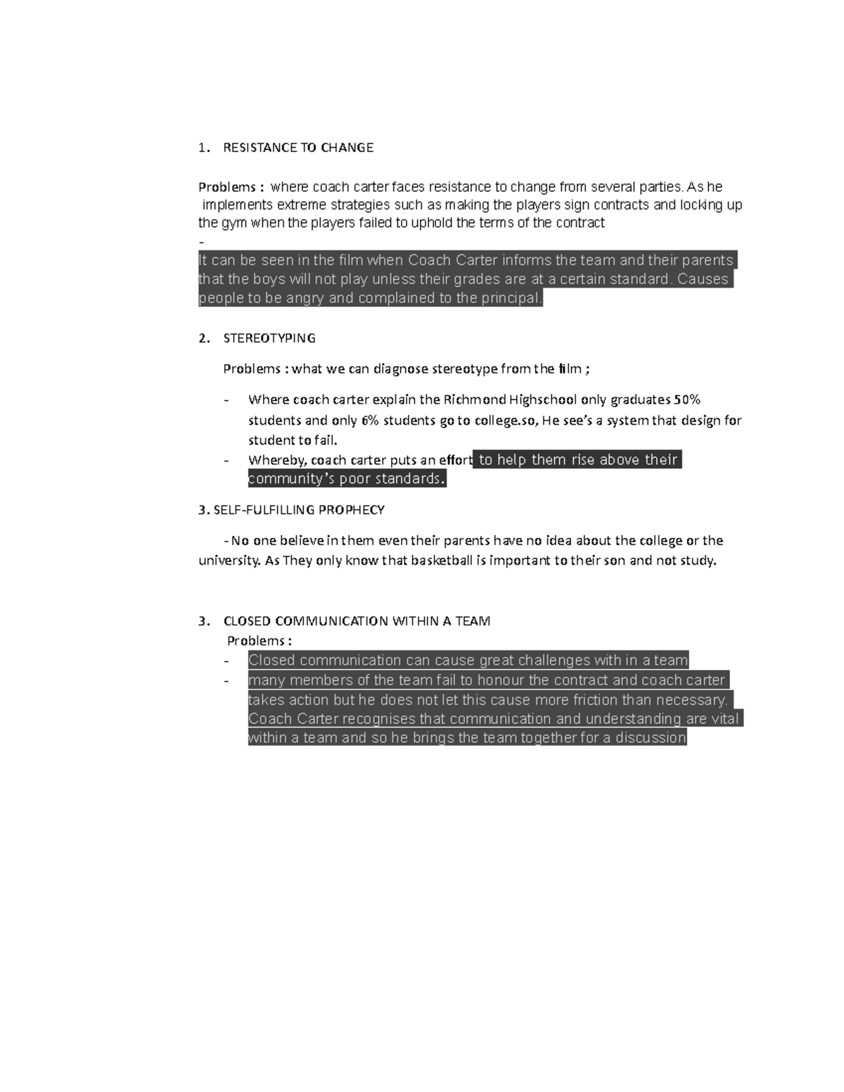 ADM MOVIE REVIEW UNIVERSITI TEKONOLOGI MARA ASSIGNMENT EXAMPLE - 1 ...