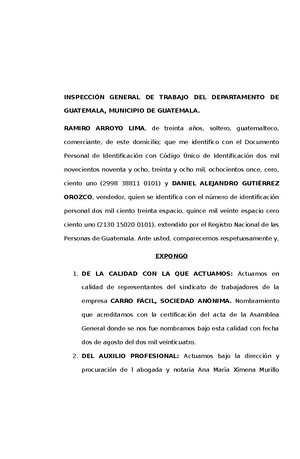 VÍA Directa Esquema - De igual manera deberá remitir a la Sección ...