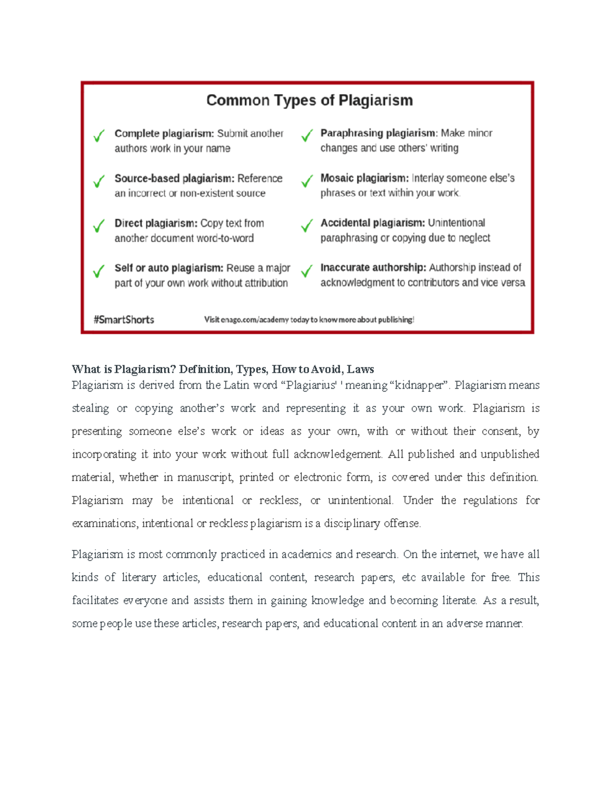 Plagiarism - plagarism in detail - What is Plagiarism? Definition ...