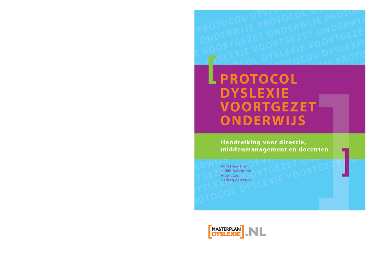 Protocol dyslexie voortgezet onderwijs-gecomprimeerd - [ Koos Henneman ...