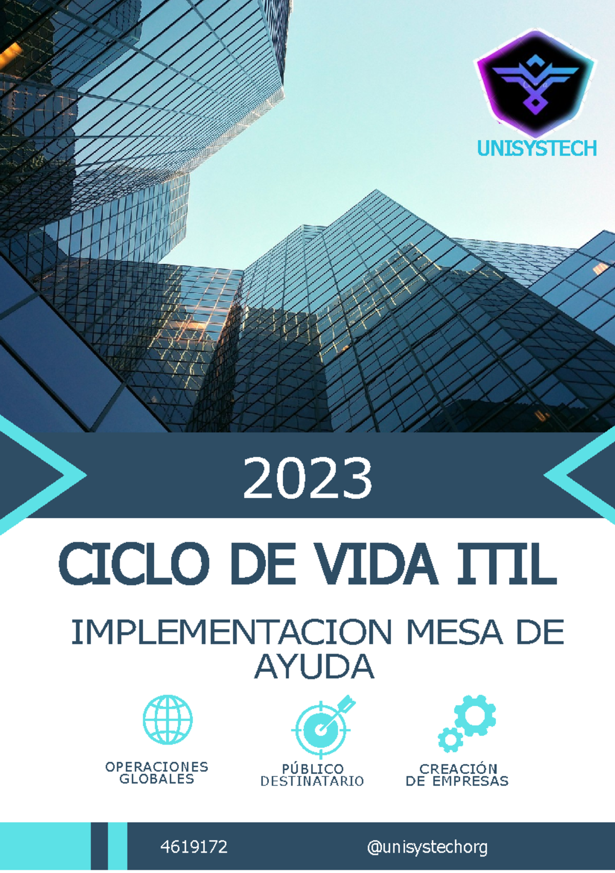 Ciclo DE VIDA ITIL - bnbhnfghfgh - 4619172 @unisystechorg UNISYSTECH ...