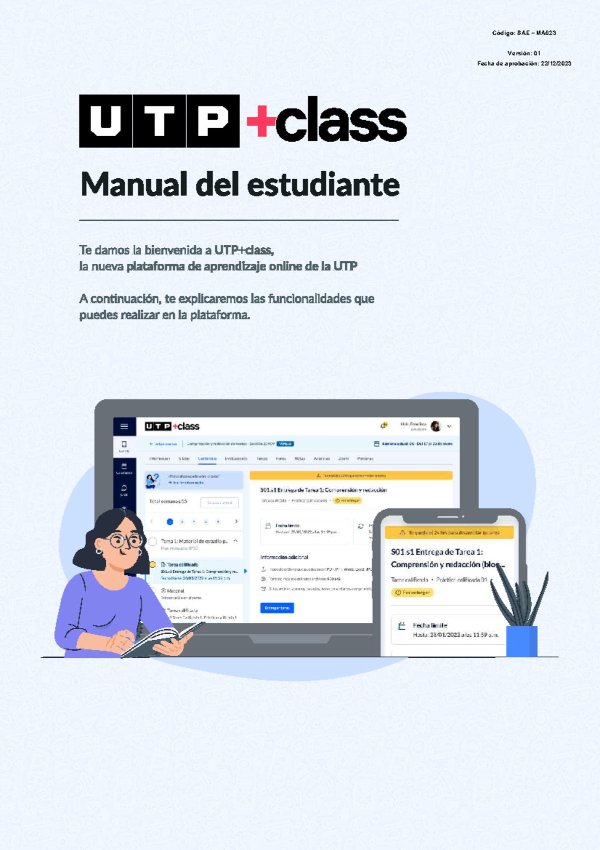 Manual Estudiante UTP + Class - Manual del estudiante Te damos la ...