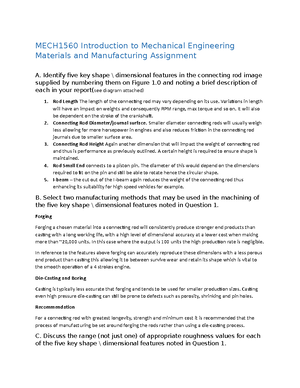 MECH1560 Introduction to Mechanical Engineering Fluid Mechanics 1 Tutorial and Assignment 2022 ...