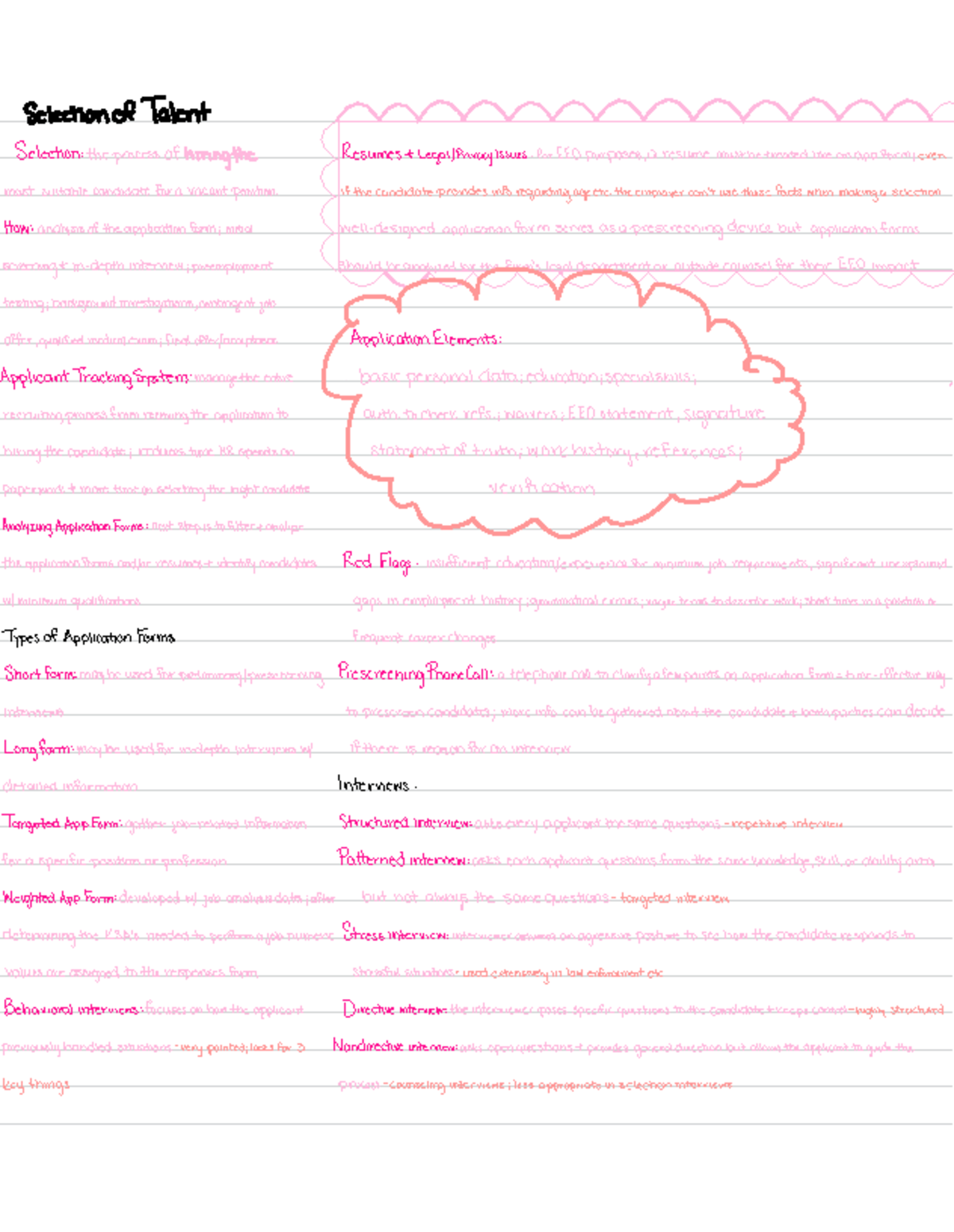 Selection ppt. Discussion - Selection of Talent - Selection : the ...
