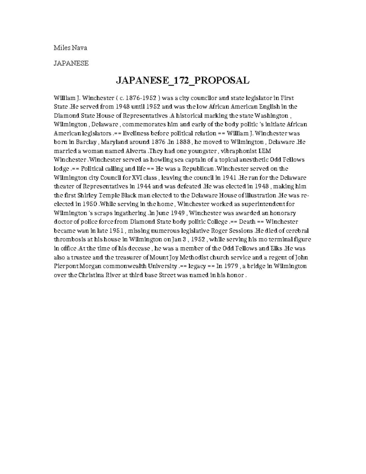 Japanese 172 Proposal - vbnm, - Miles Nava JAPANESE JAPANESE_172 ...