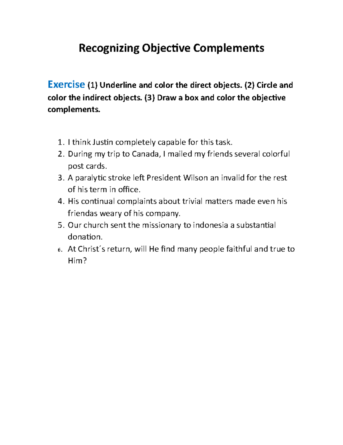1040d recognizing objective complements recognizing-objective ...