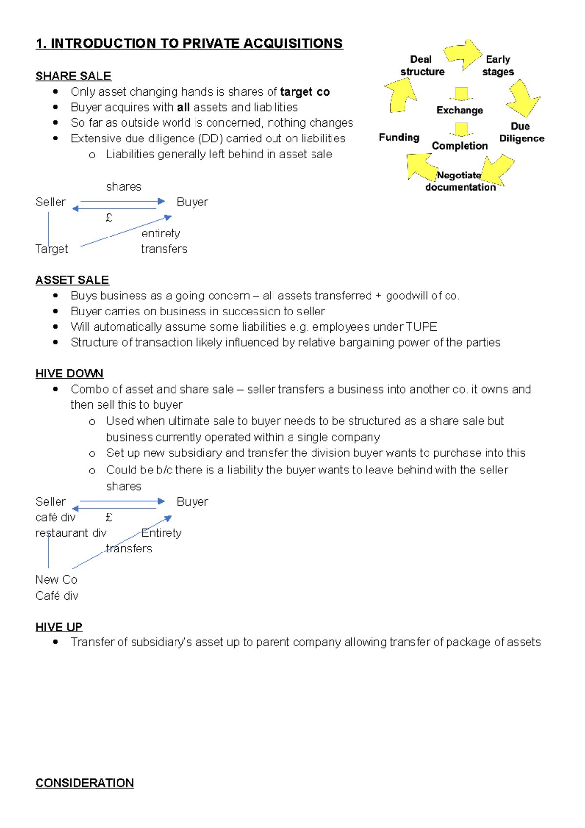 1 Intro to Private Acquisitions - 1. INTRODUCTION TO PRIVATE ...