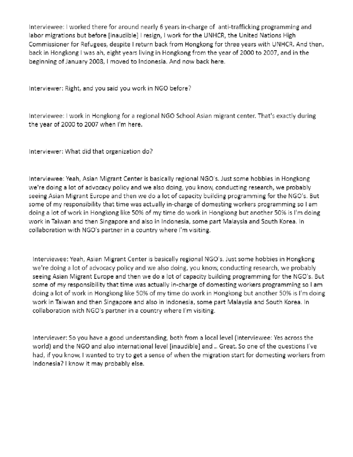 Transcript - BU111 - Studocu