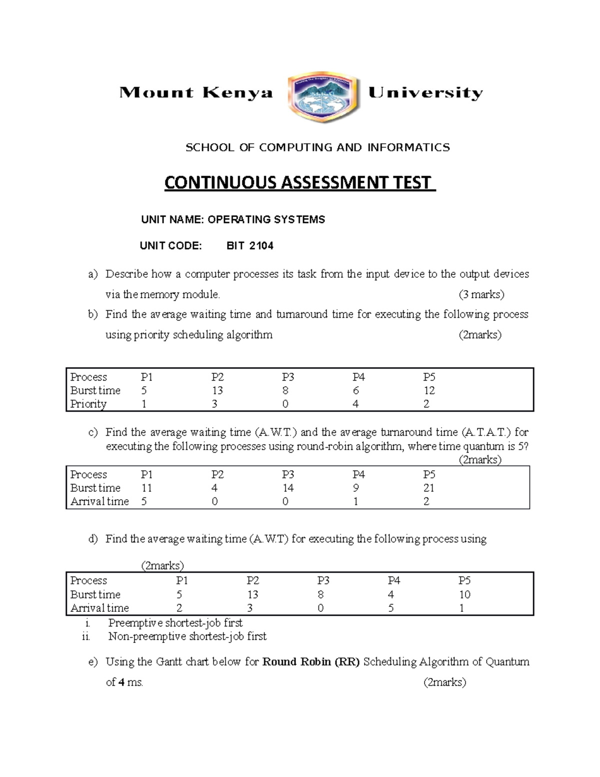 Management of information systems MIS NOTES - SCHOOL OF COMPUTING AND ...