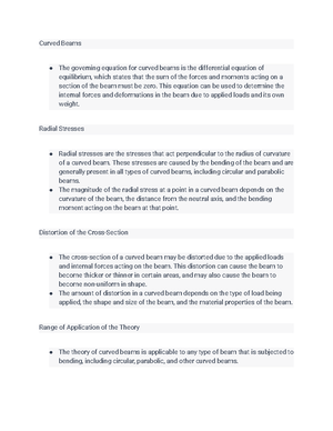 Chapter 9 Notes - Axisymmetric Bending of Cylindrical Shells Bending ...