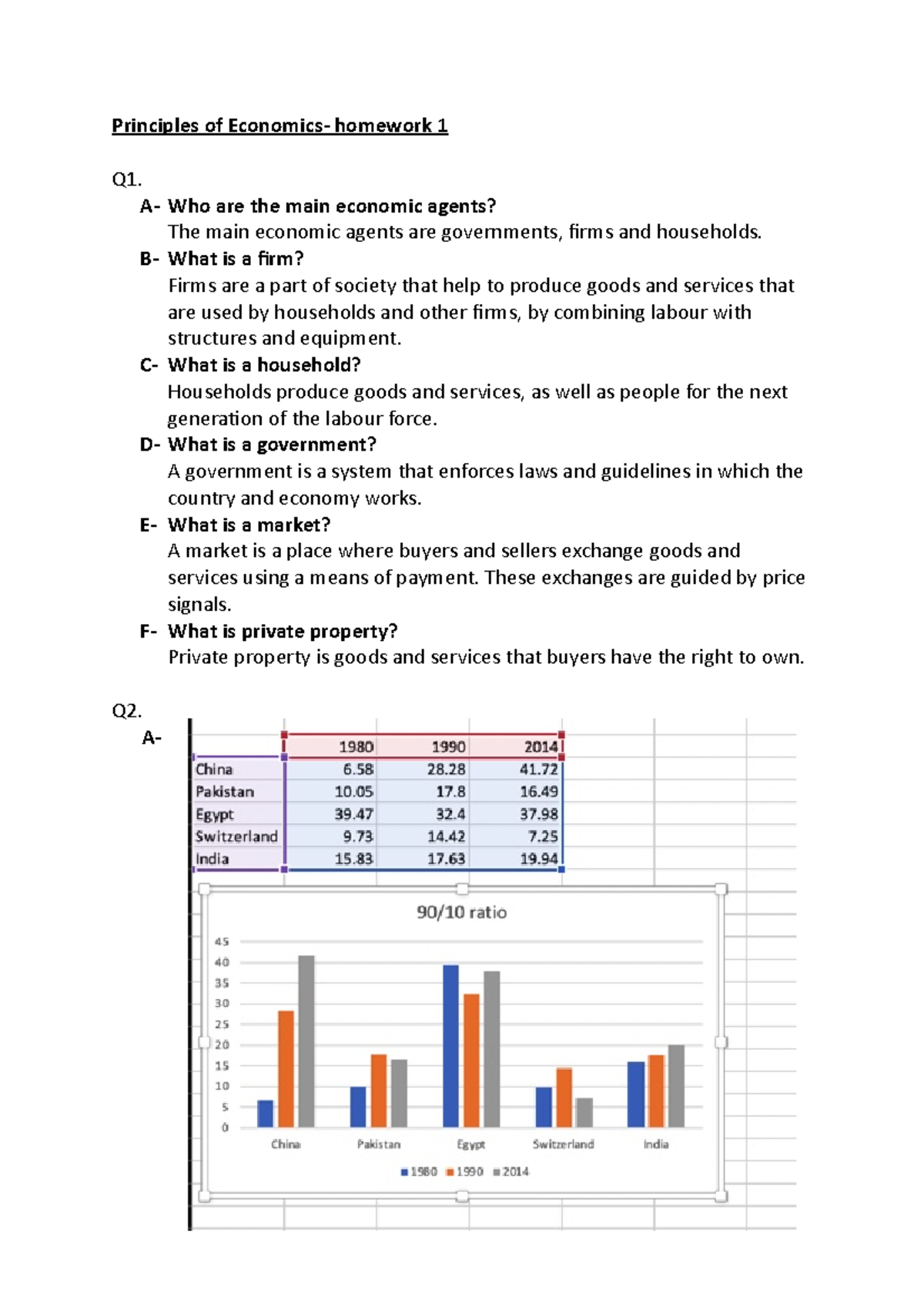 week 1 part 1- EC1101 homework- lecture 1 - Principles of Economics ...