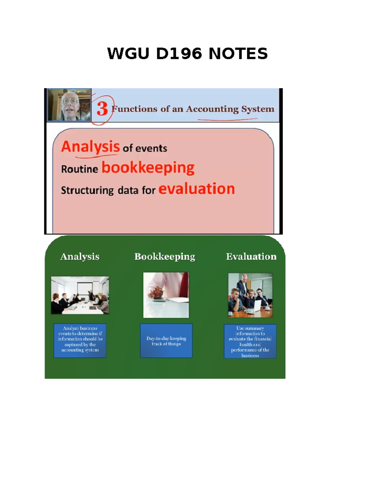 D196 Notes - d196 - WGU D196 NOTES - Studocu